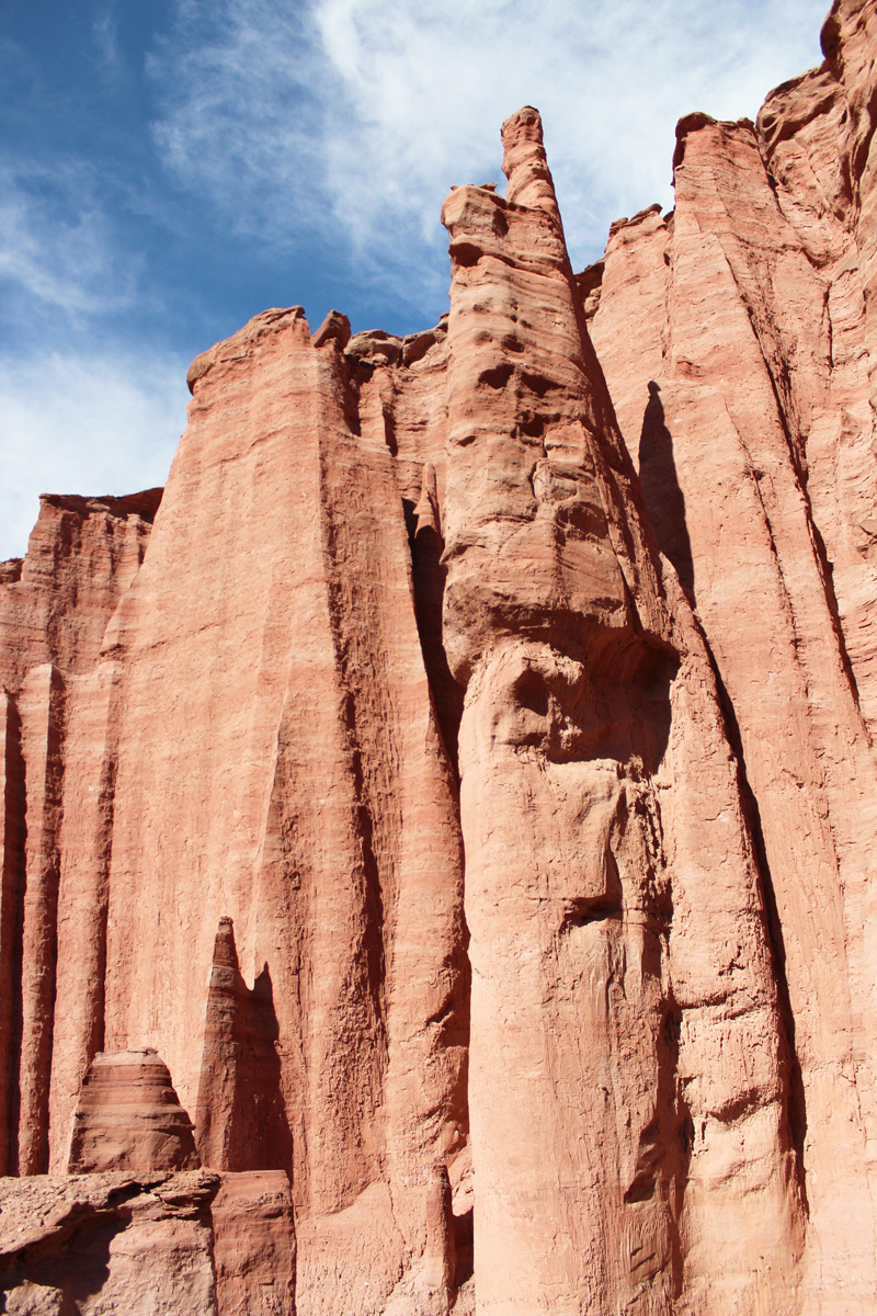 Visite de l'imposant parc national de Talampaya au nord de l'Argentine